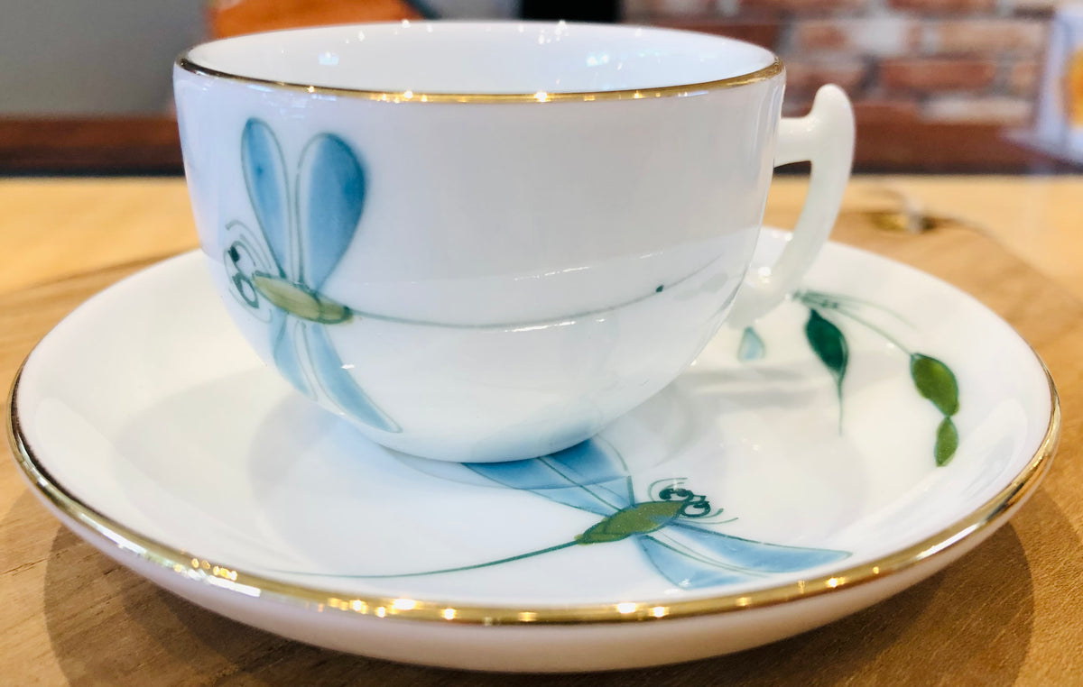 Dragonfly Bat Trang Tea Set – Craft Maison